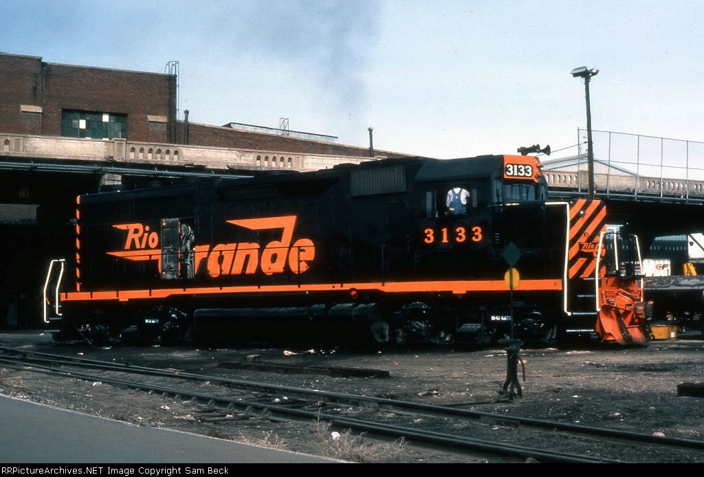 DRGW 3133--Ex CR 3117 (GP40)